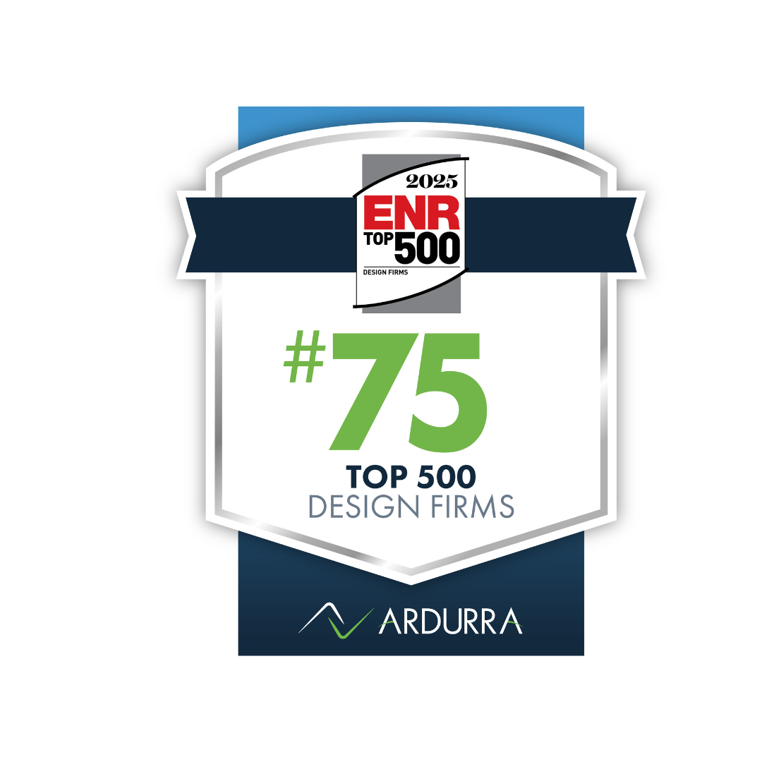 Ardurra Reaches New Milestone in ENR's 2025 Top 500 Design Firms Rankings